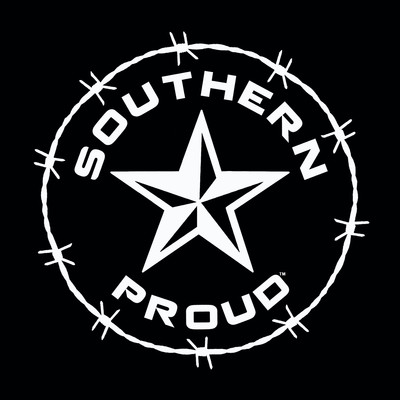 Southern Proud window Decal southern south life barn star confederate ...