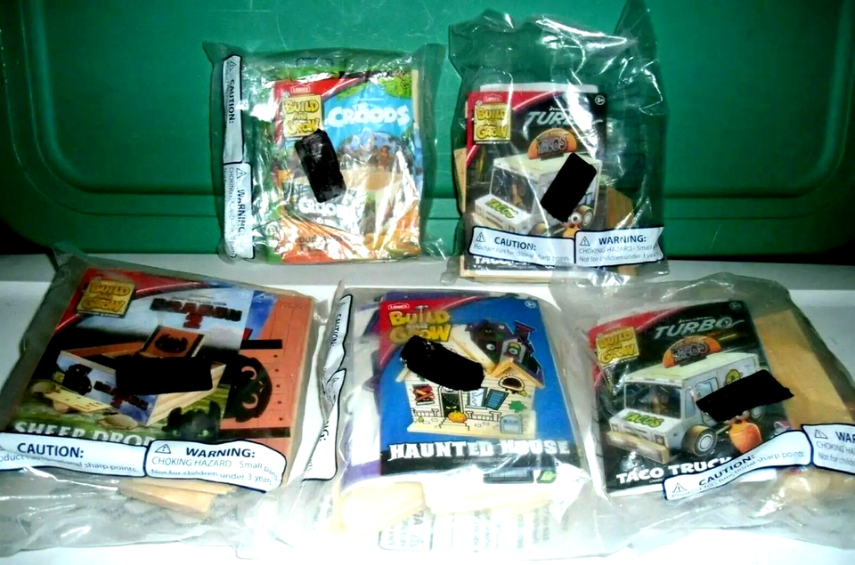 Lowe's Build & Grow Toy Lot-Sealed-Dragon-Haunted House-Taco Truck x 2 ...