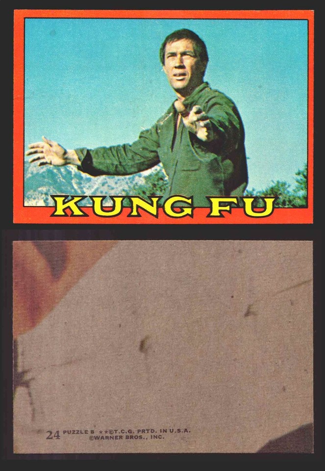 1973 Kung Fu Topps Vintage Trading Card You Pick Singles #1-60 | eBay