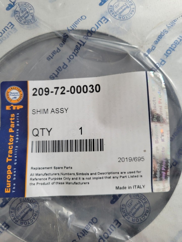 Komatsu Shim 21N-72-11230 | eBay