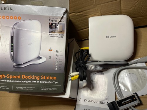 Belkin Model: F5U273 High Speed Docking Station With ExpressCard | eBay UK