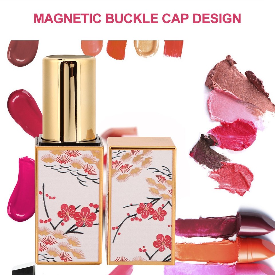 Square Empty Lipstick Tube Lip Balm Refillable Shell Container DIY Case ...