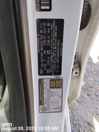 FORTE 2024 Front Door Trim Panel 9050909 | eBay