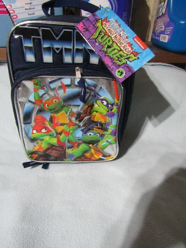 TMNT NINJA TURTLES MUTANT MAYHEM Insulated Lunch Tote Box Bag NEW | eBay