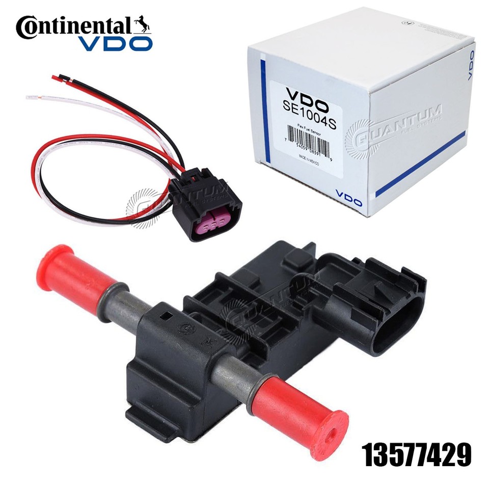 GENUINE GM Continental VDO Flex Fuel Sensor E85 + Wiring Pigtail ...