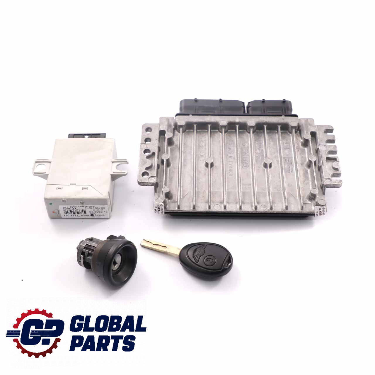 Mini Cooper R50 W10 90HP Engine ECU Kit DME 7527610 + EWS + Key ...