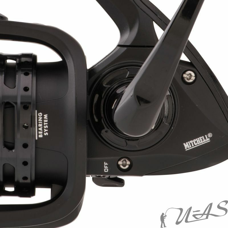 MITCHELL Reel MX5 40 7KL 210m/ 0,28mm Professionelle Spin Rolle Zander ...