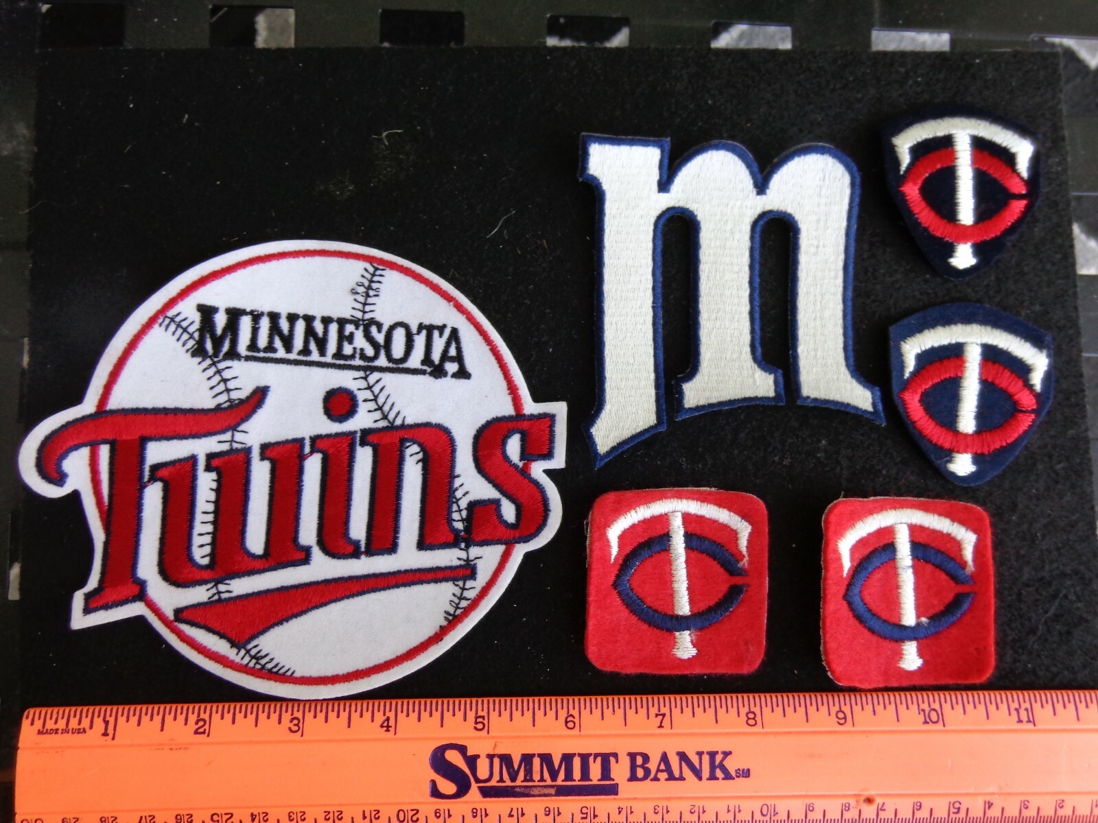 Vintage Minnesota Twins Cooperstown Patches 6 Pc. Lot Old School Logos ...