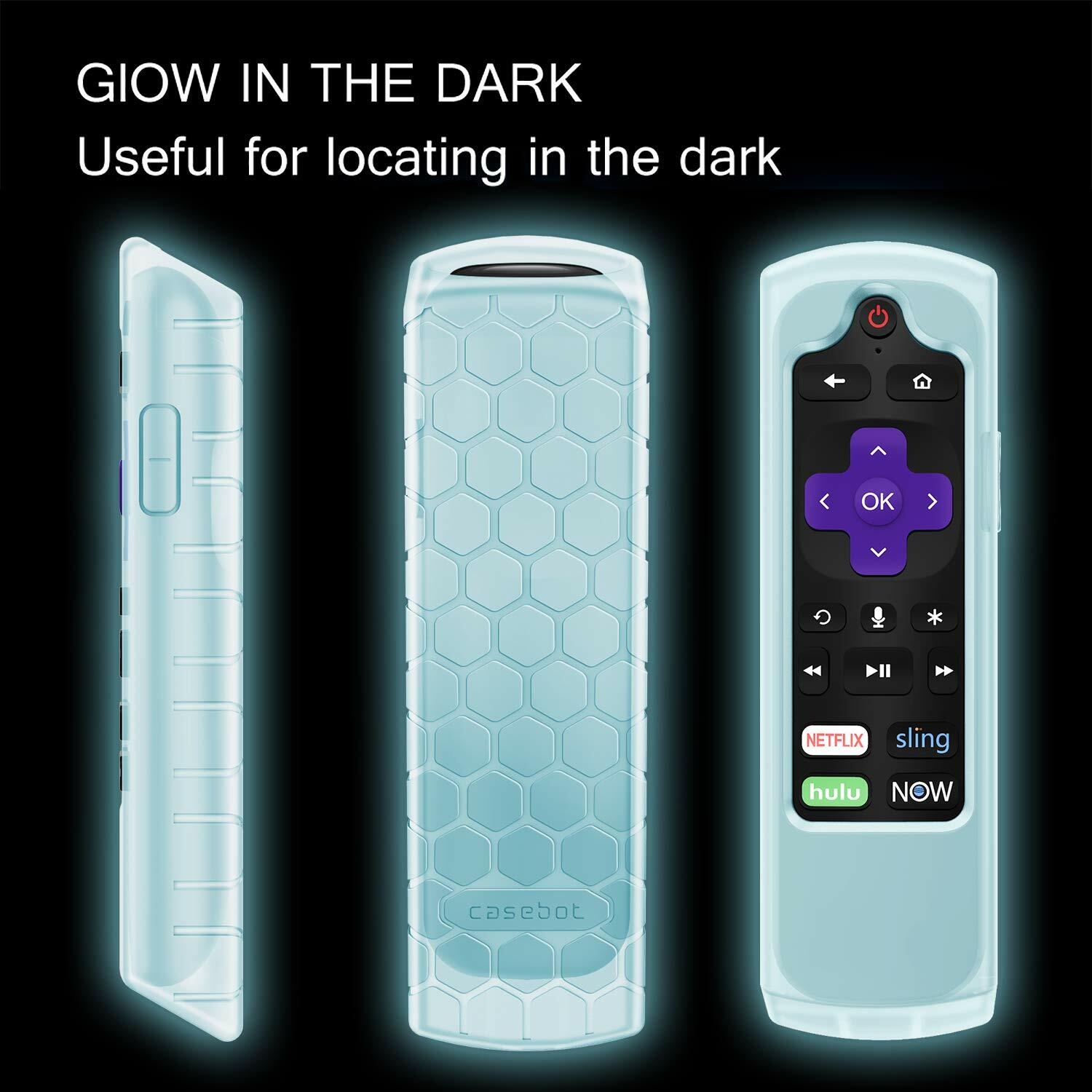 Remote Case For Roku Express 3900/ Express+ 3910 Remote Anti-Slip ...