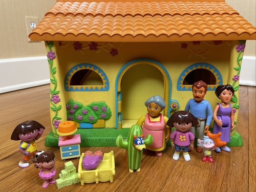 Dora the explorer talking house with accessories - town-green.com