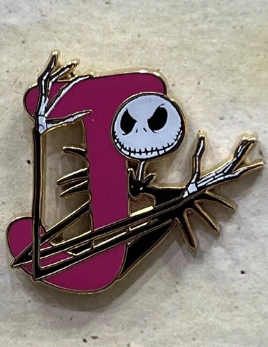 Artist Japan Disney JDM CHARACTER ALPHABET LETTER Jack Skellington AP ...