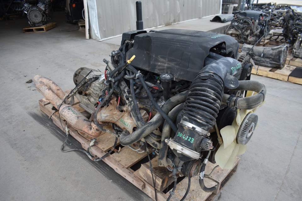 2008 SILVERADO 6.0 LY6 VORTEC ENGINE & 4X4 6L90 TRANSMISSION LIFTOUT ...