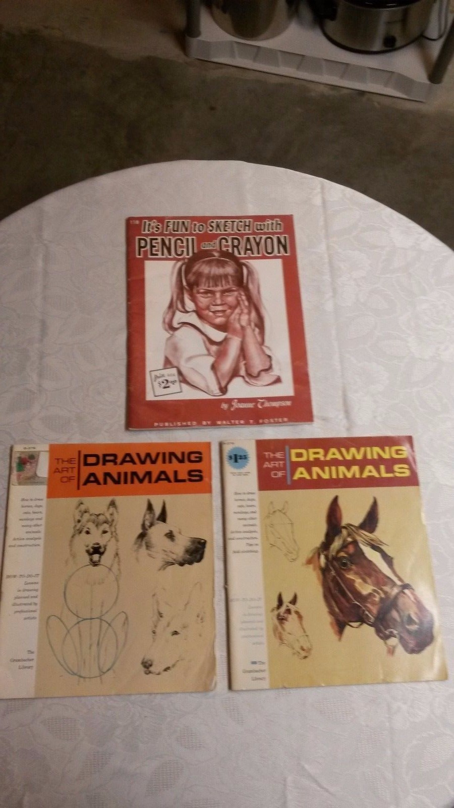 ( 3 ) Vintage " DRAWING BOOKS " From the 1960's and 1970's | eBay