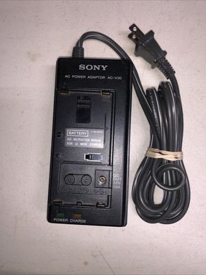 Original Sony AC-V30 AC Power Adaptor Battery Charger Adapter | eBay