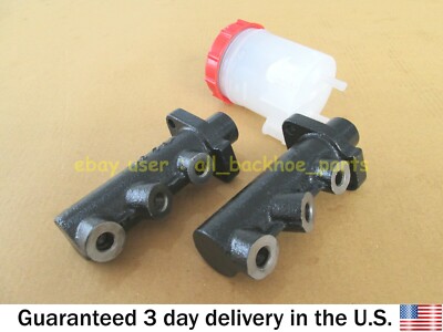 JCB BACKHOE- BRAKE MASTER CYLINDERS W. RESERVOIR (15/920389 15/905504 ...