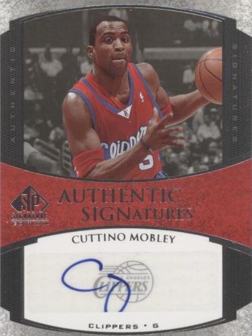 2005-06 SP Signature Edition - Authentic Signatures Cuttino Mobley #AS ...