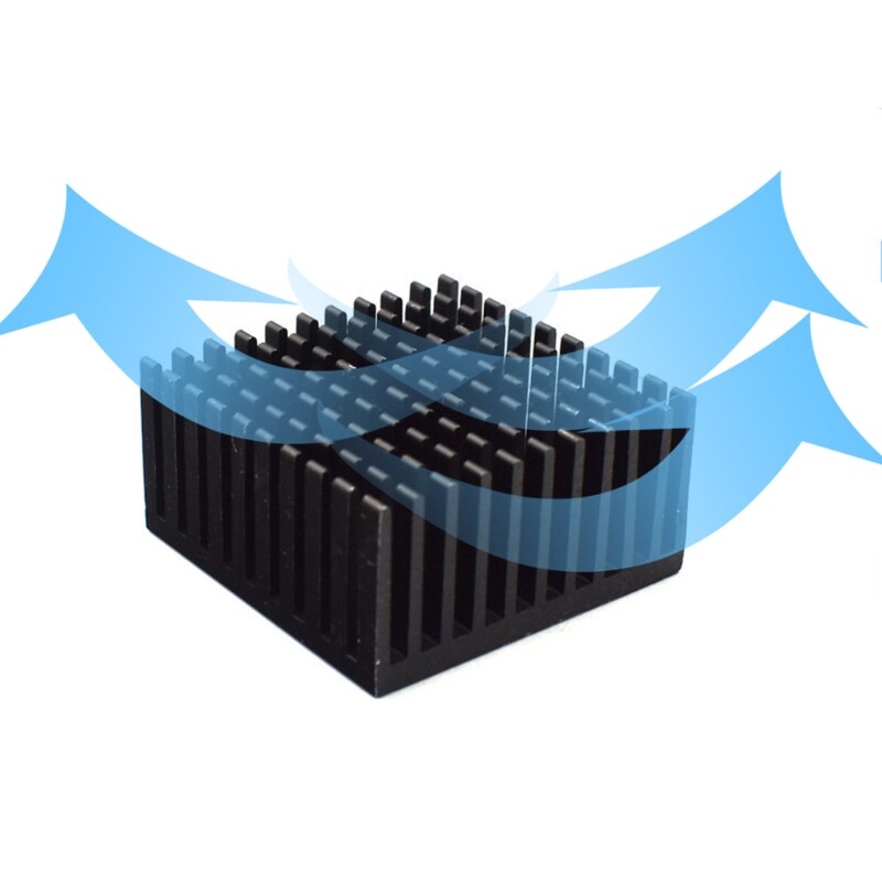 4pcs Heatsink Kit 40x40x20mm Aluminum Heat Sink for Cooling | eBay