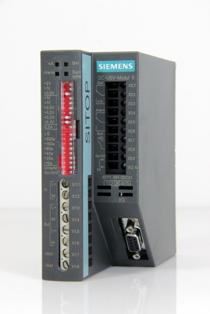 Siemens 6ep1 931-2dc31 SITOP Dc-usv-modul 6 online kaufen | eBay
