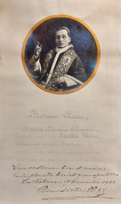 Relics - Pope Benediction - Vatican