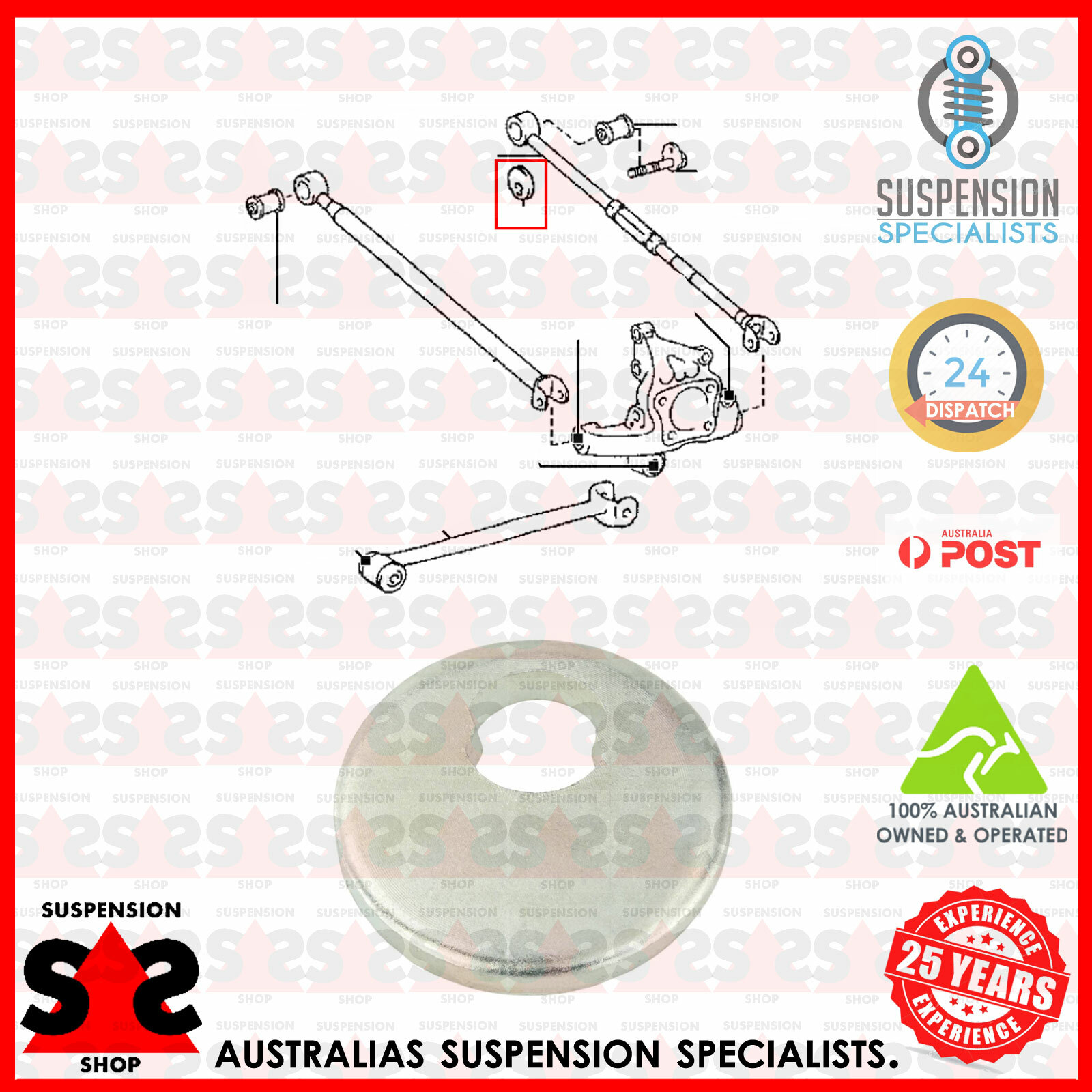 Caster Shim, Axle Beam Suit LEXUS Rx (_L1_) 270 (AGL10_, AGL10R) RX ...