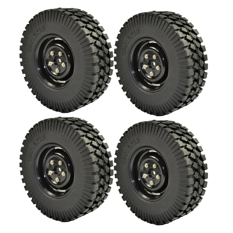 4X 1.9 Inch Crawler Tires 98MM for Axial SCX10 D90 TF2 MST CC01 1:10 RC ...