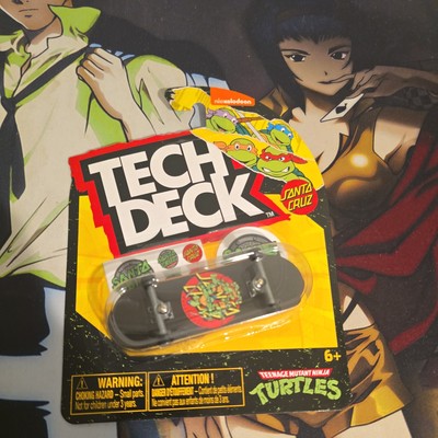 Tech Deck TMNT Teenage Mutant Ninja Turtles Santa Cruz Logo Fingerboard ...