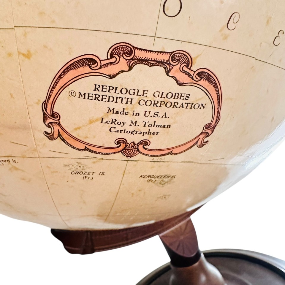 Replogle Lenox 12"/30cm Antique Style Desktop Globe – Classic World | eBay
