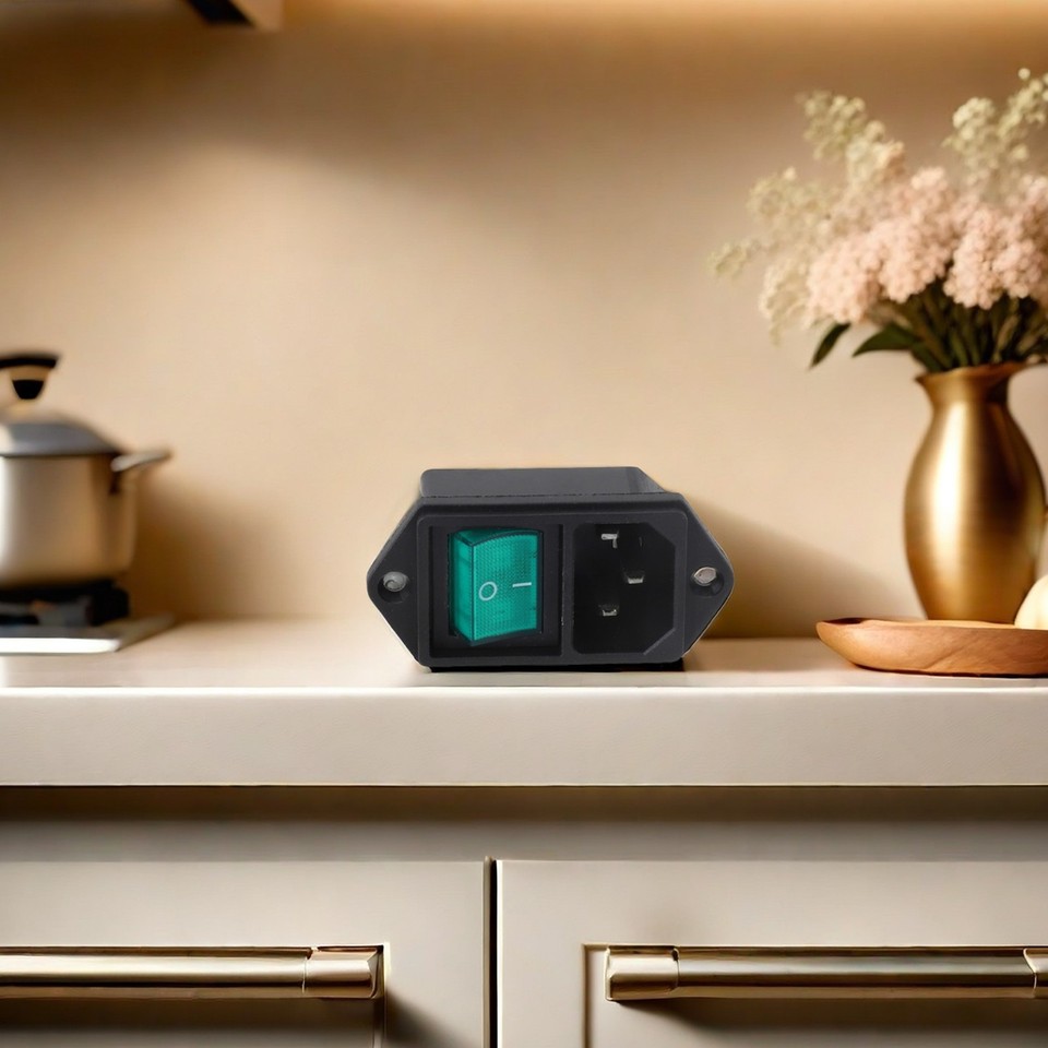 C14 Electric Device Power Socket with User Friendly Green Illumination | eBay UK