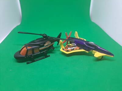 HW STUNT DEVIL POISON ARROW☆Purple/Yellow/Red jet & Planet HOT WHEELS ...
