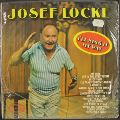 JOSEF LOCKE: i'll sing it my way HALLMARK 12" LP 33 RPM Sealed | eBay
