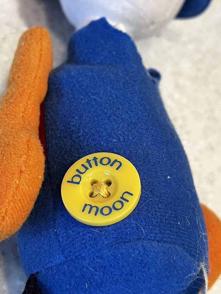 Button Moon Mr Spoon 9” Plush Toy. Musical | eBay UK