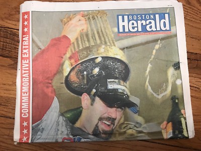 Red Sox 2004 World Series Champions Boston Herald Commemorative Extra ...