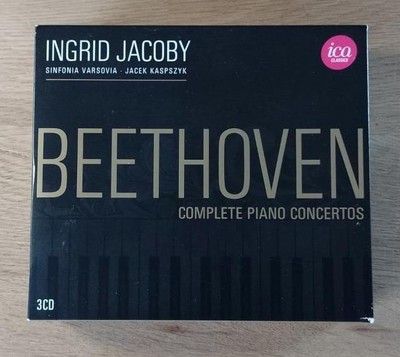 BEETHOVEN Complete Piano Concertos INGRID JACOBY ICA Classics 3CD set ...