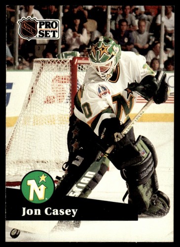 1991-92 Pro Set #111 Jon Casey Minnesota North Stars | eBay Australia