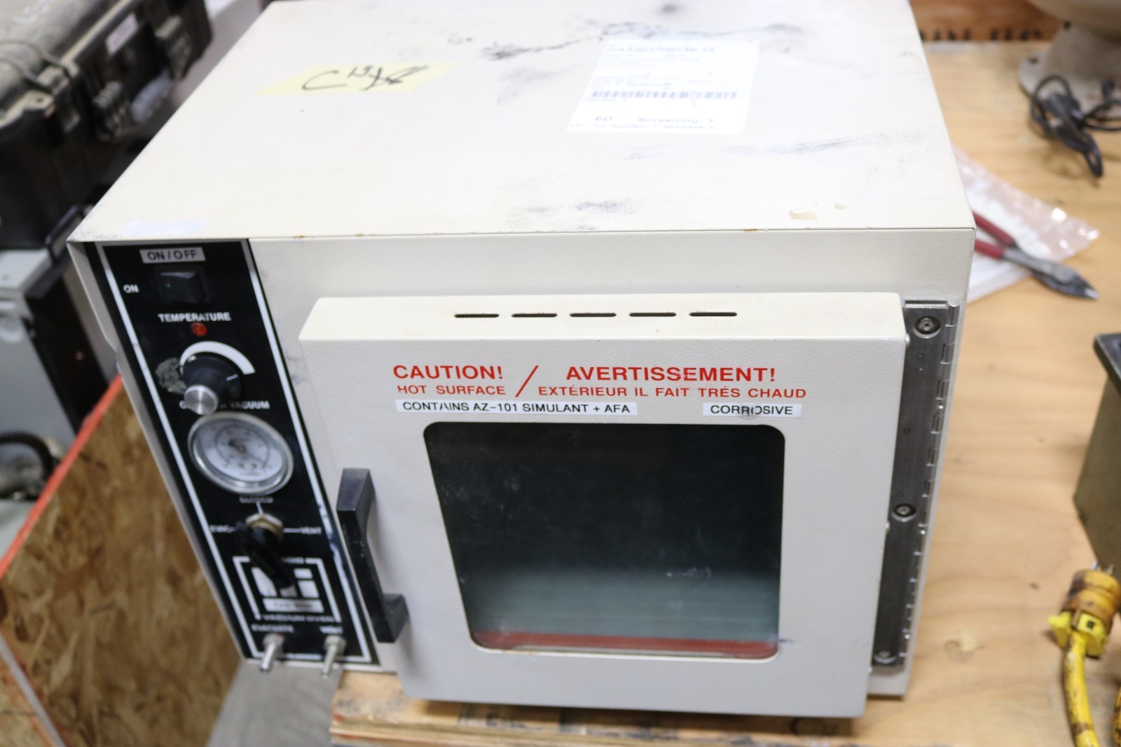 Lab-Line 3608 Laboratory Vacuum Oven 0.7 cu.ft. 220°C 115V WORKING | eBay