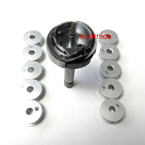 Rotary Hook + 10 Bobbin For Singer 211A 212A141Ba 412U Mitsubishi Lt2 ...