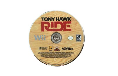 Tony Hawk: Ride (Nintendo Wii, 2009) Disc Only, TESTED, Free Shipping ...
