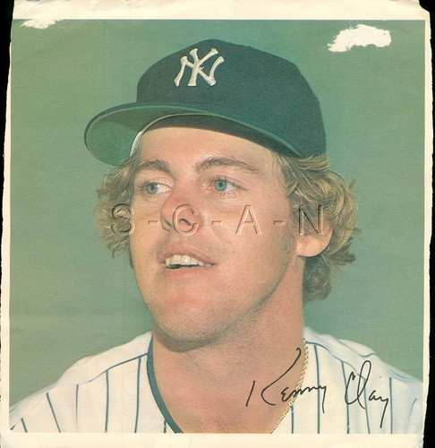 Original 1978 New York Yankees Large Baseball Player Lithograph- Ken ...