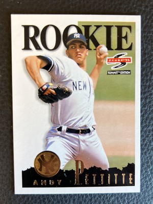 1995 Score Summit Rookie Baseball Card #168 Andy Pettitte New York ...