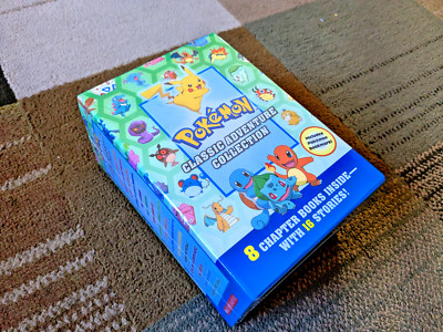 Pokémon Classic Adventure Collection Box Set 2024 Paperback Complete! 8 ...