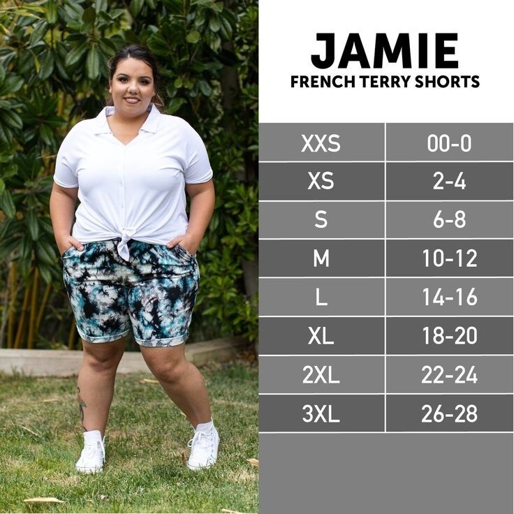 JAMIE Lularoe French Terry Shorts Medium NWT Amazing Yellow Shade | eBay