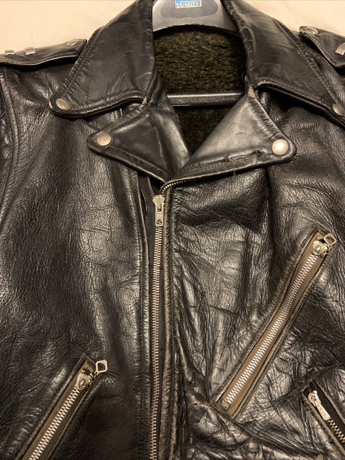 Ww2 greaser jacket Original With Vintage Liner - Gem