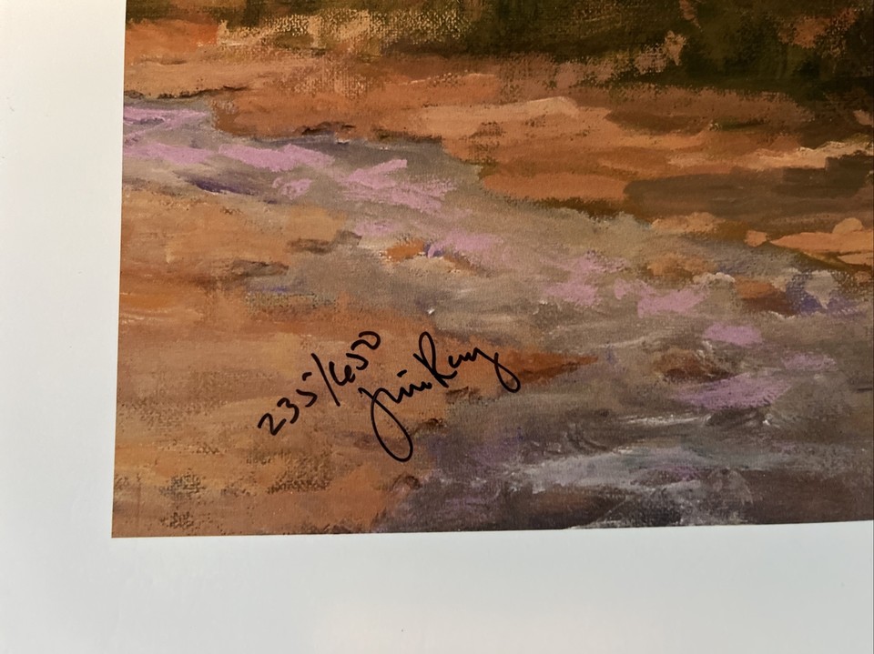 HOME IS WHERE THE WAGON IS by Jim Rey Limited Ed Hand Signed Western ...