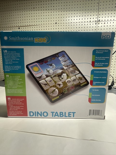 Kidz Delight Smithsonian Kids Dino Tablet K1148m for sale online | eBay
