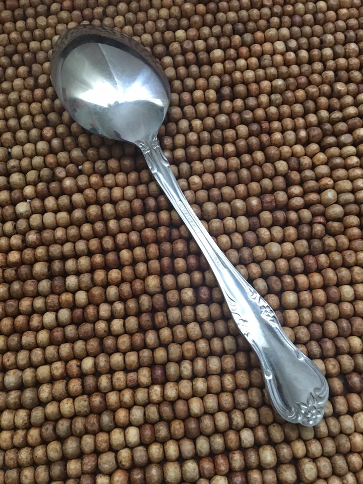 Wallace 18/10 Stainless Floral Scroll PROVINCIAL Place Soup Spoon 6 7/8 ...