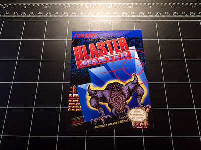 Blaster Master NES box art retro video game vinyl decal sticker ...