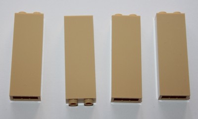 Murs Lego Tan Brick 1x2x5 ref 2454/set 2996 41334 3828 79004 75222 ...