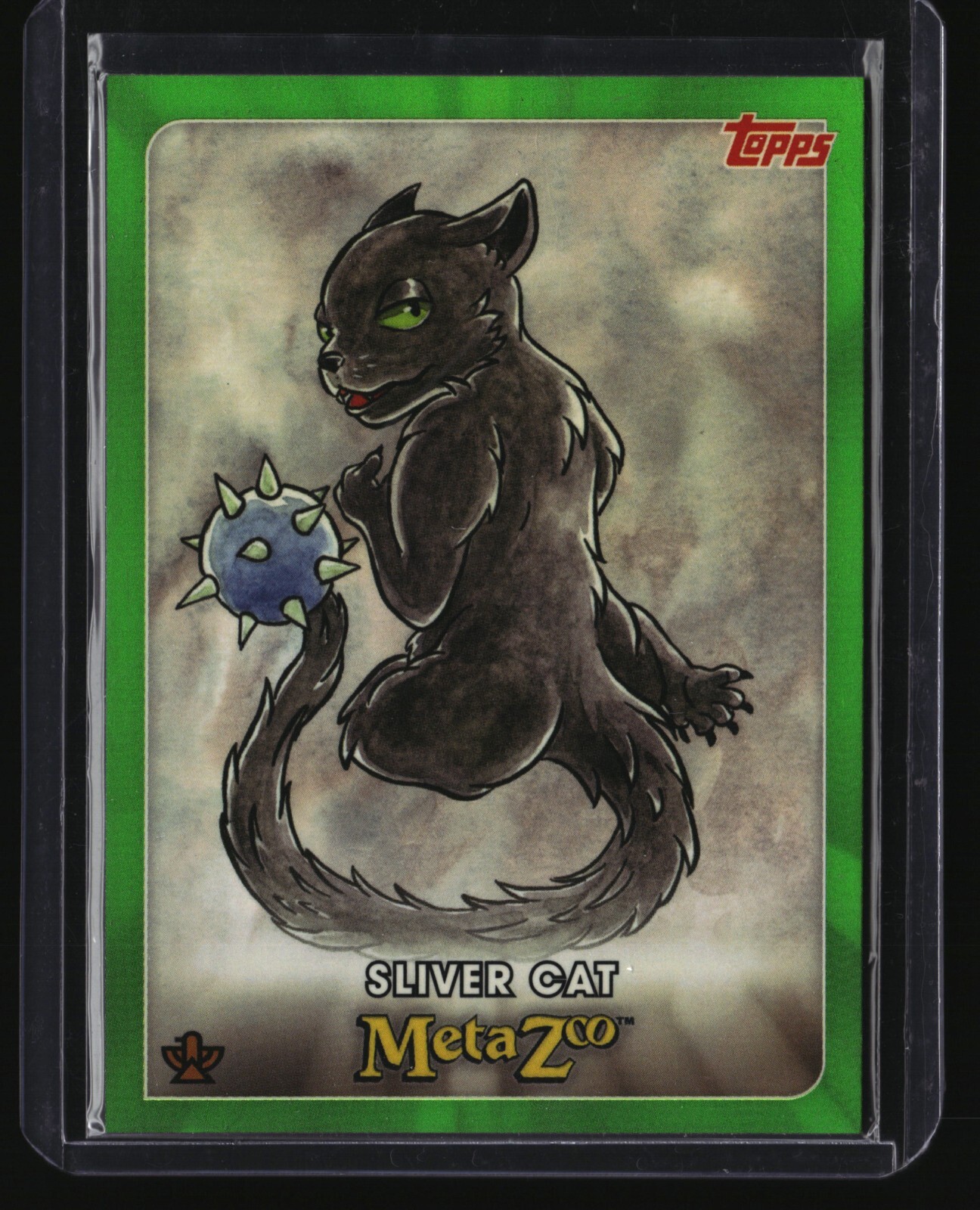 MetaZoo SILVER CAT #59 (Topps Series 0 Holo Aura Cryptid Nation) NM ...