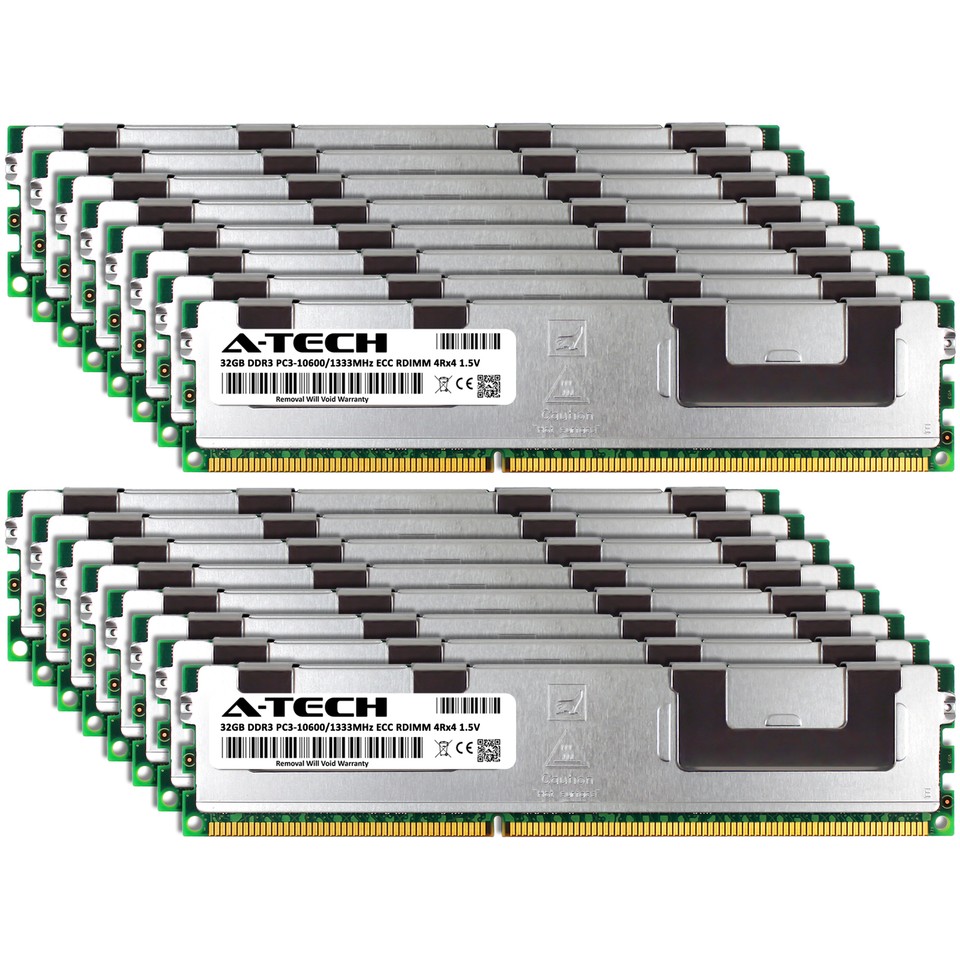 512GB 16x 32GB PC3-10600R RDIMM ASUS Z9PH-D16/QDR Memory RAM | eBay