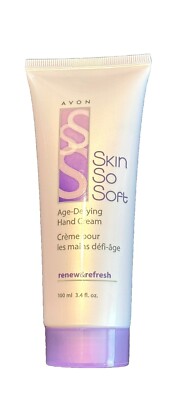 Avon Original Skin So Soft Age-defying Hand Cream Renew & Refresh 2005 ...